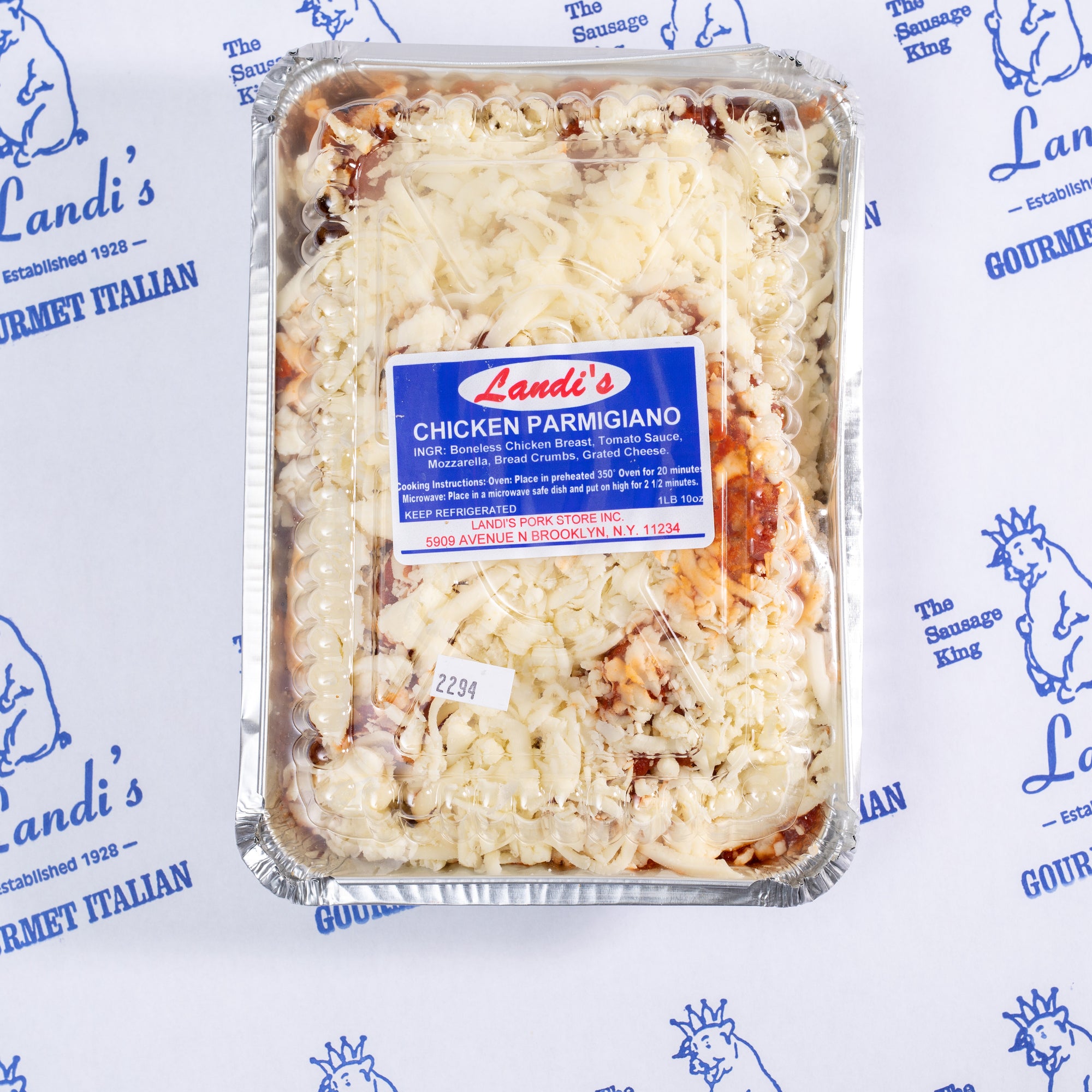 Gourmet Italian Entrees | Brooklyn Pork Store