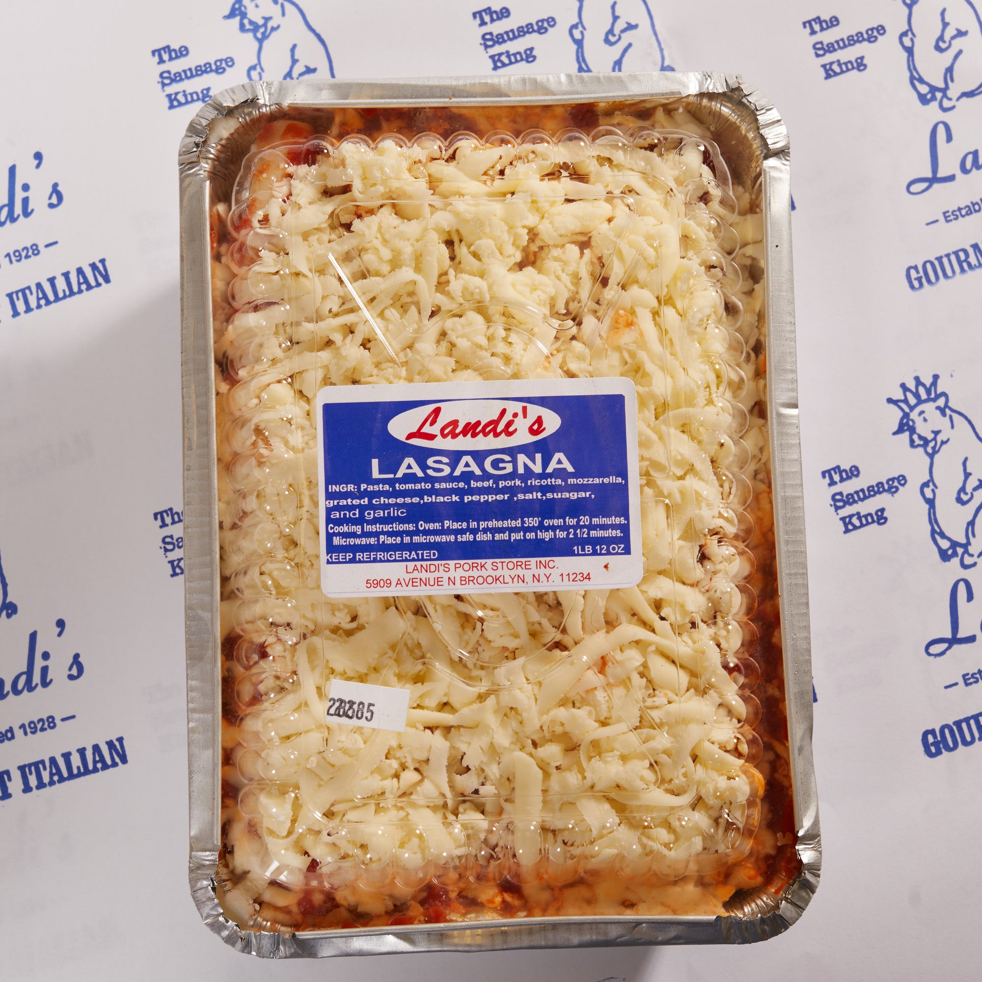 Gourmet Italian Entrees | Brooklyn Pork Store