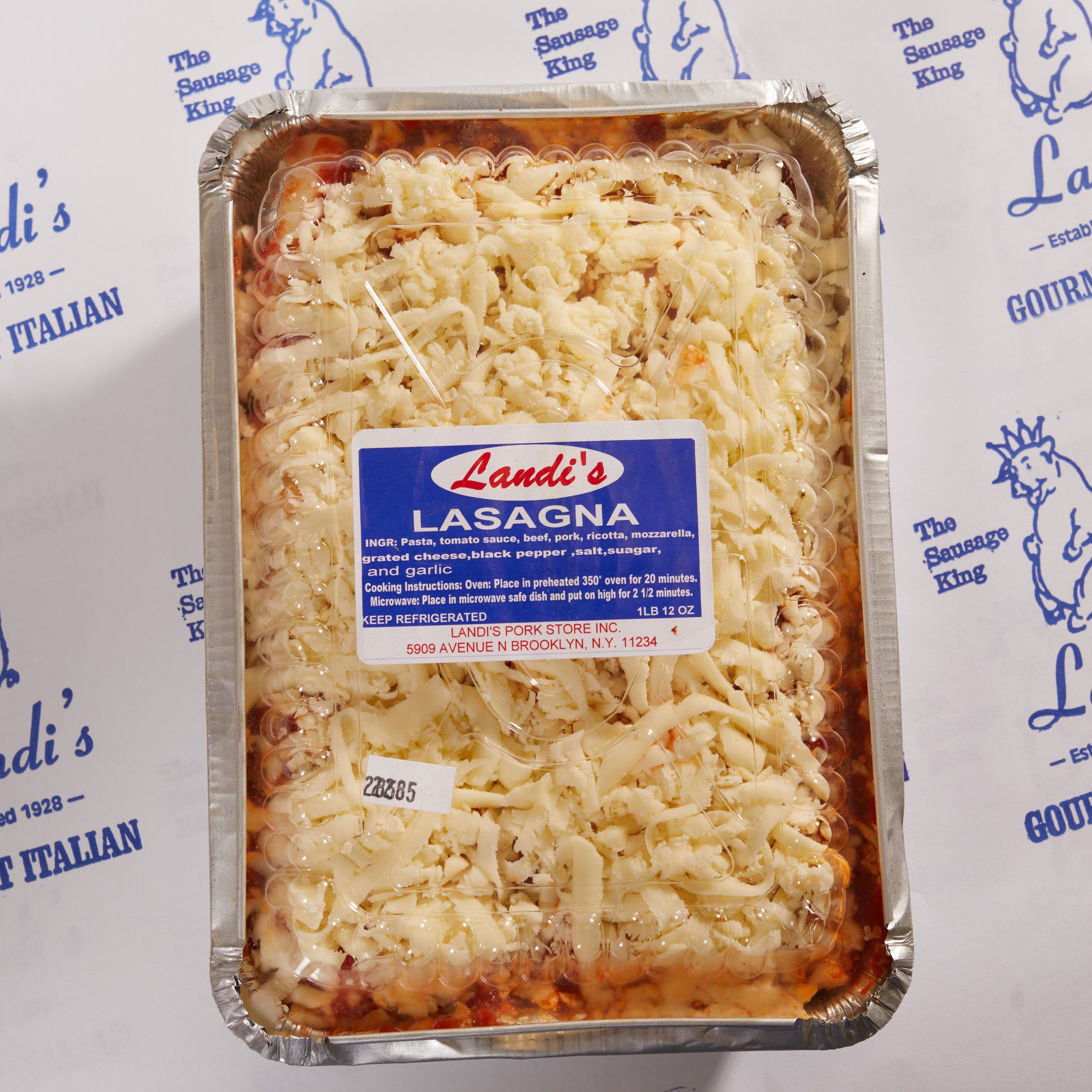 Gourmet Italian Entrees | Brooklyn Pork Store